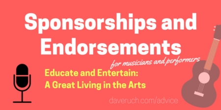 Sponsorships and Endorsements for Musicians - A Beginner's Guide